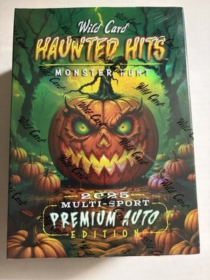 2025 WILD CARD HAUNTED HITS MONSTER HUNT MULTI SPORT HOBBY BOX Factory ...