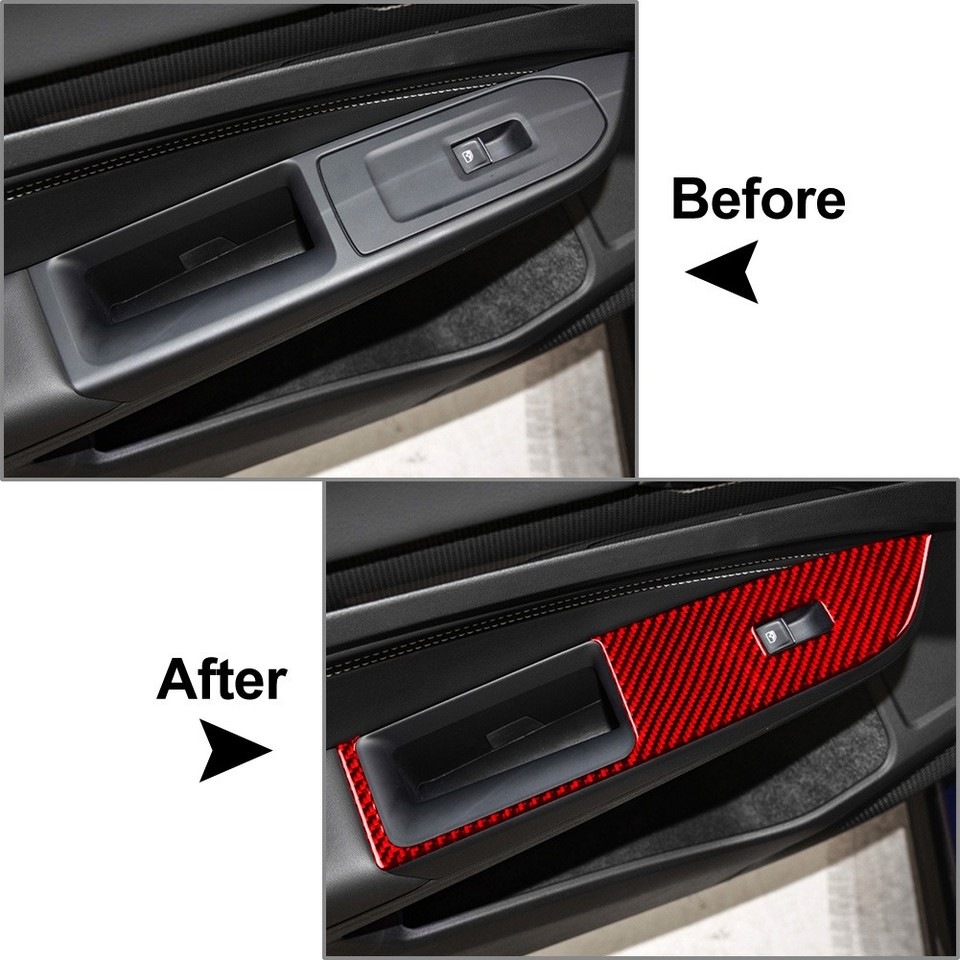 Door Window Lift Switch Panel Cover Trim For Volkswagen Golf 8 MK8 21 ...