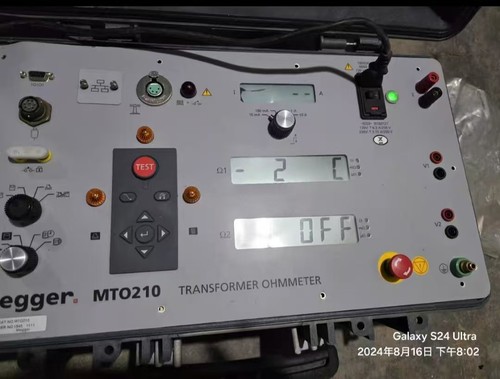 Megger MTO210 DC Resistance Tester USED Test OK single host | eBay
