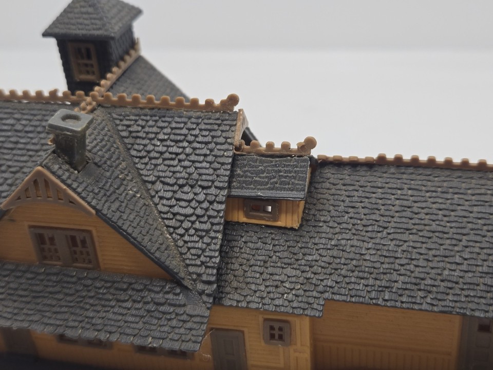 Vintage West Germany HO POLA RICO Train Station Depot Building ...