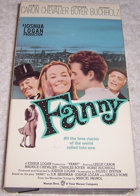 Fanny VHS Video Leslie Carson Maurice Chevalier Charles Boyer ...