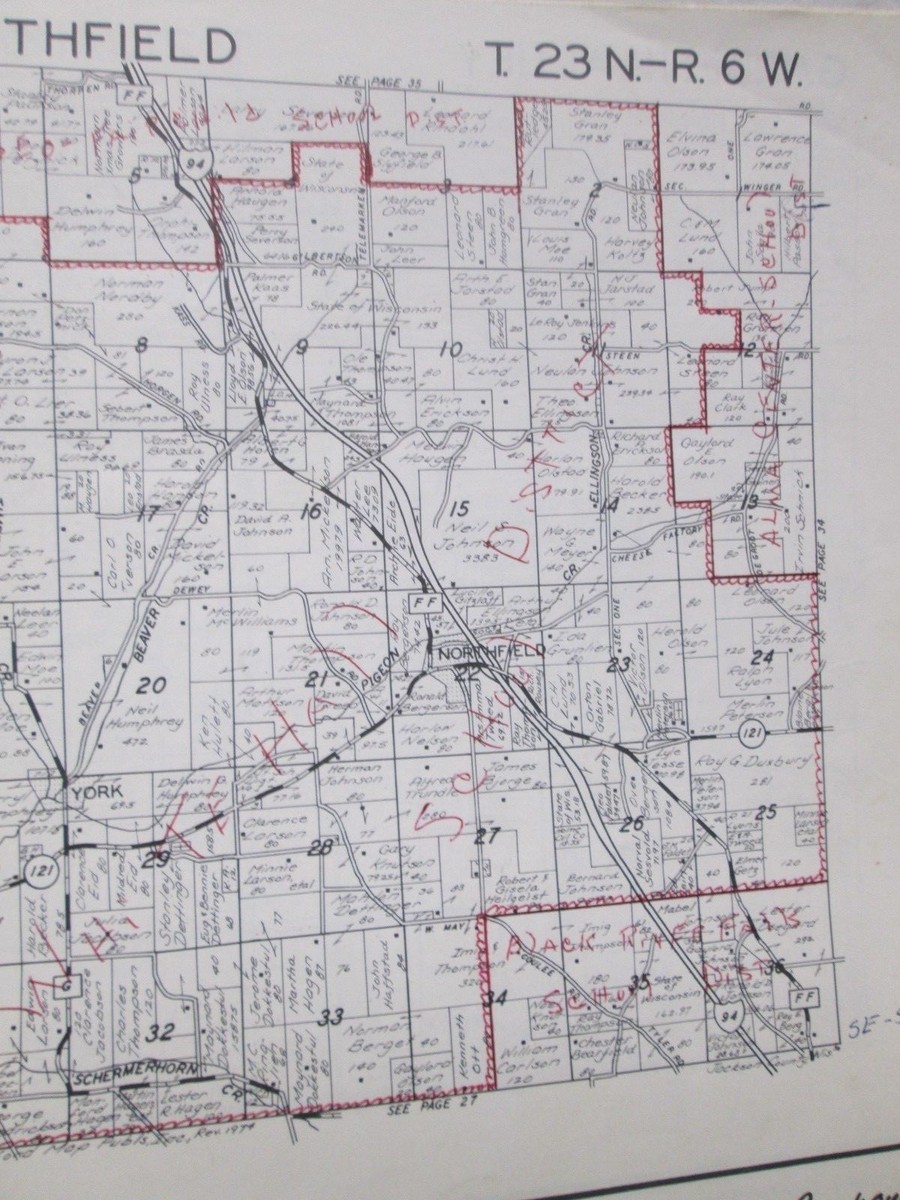 Jackson County Wisconsin Plat Maps Village Maps | Jackson Village, WI