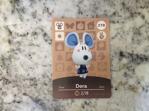 DORA #278 Animal Crossing Amiibo Authentic Nintendo Mint Card From ...