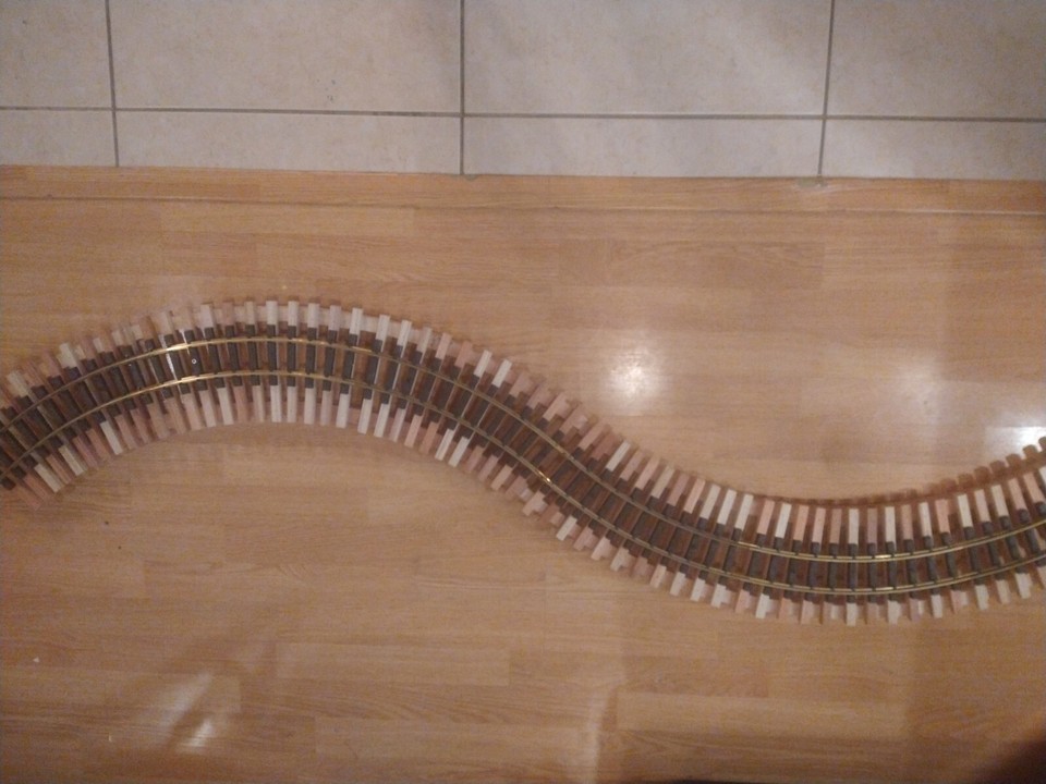 G Scale Garden Ceiling Trestle Train R1 Track Support 1/4 turn For LGB ...