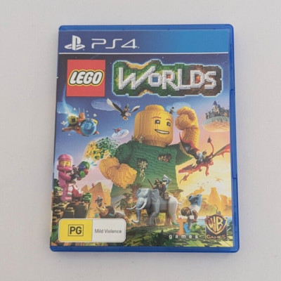 Very Good! Genuine PlayStation 4 PS4 Game LEGO Worlds PAL AUS Complete ...