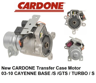 NEW CARDONE Transfer Case Box Motor FITS 2003 - 2010 PORSCHE CAYENNE ...