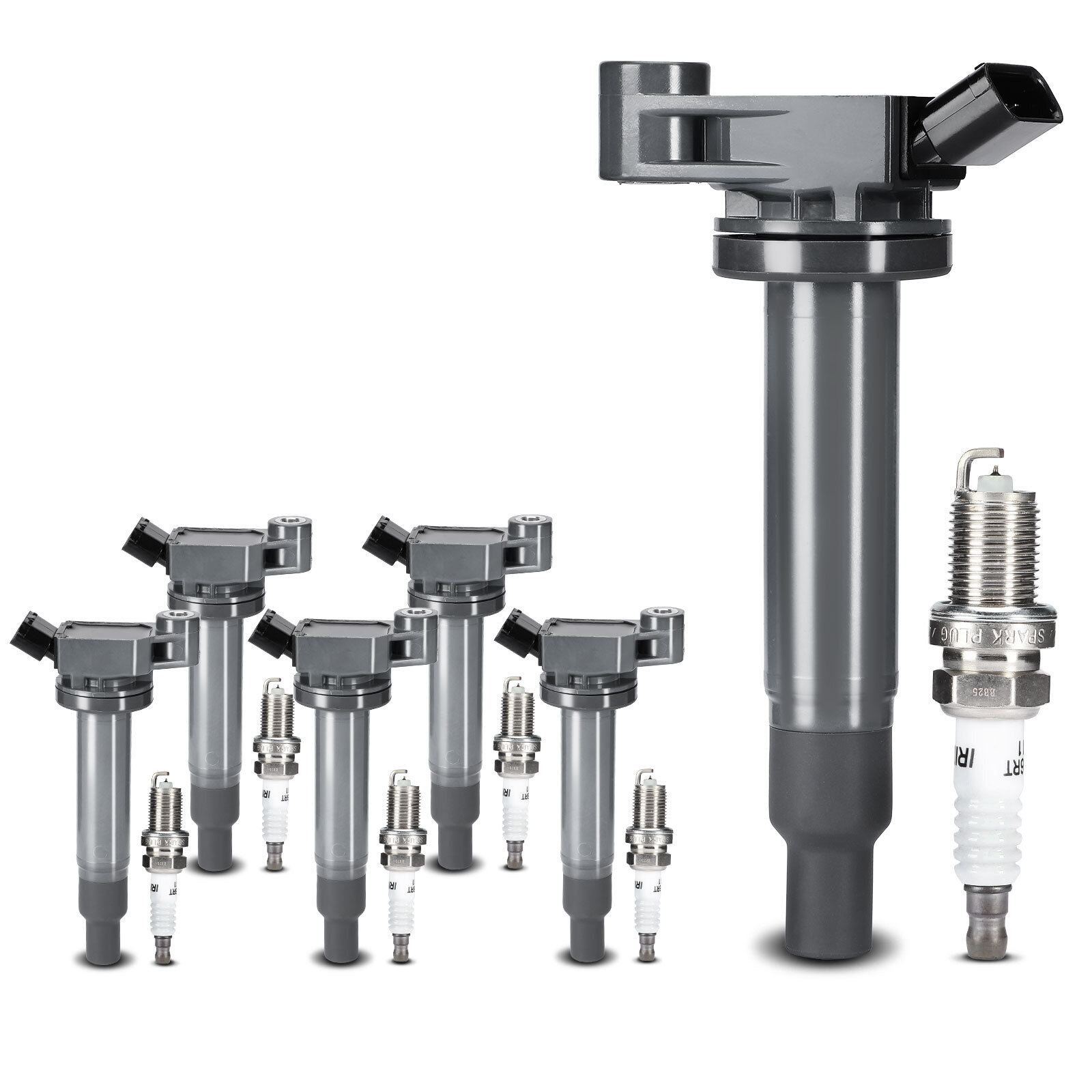 6x Ignition Coil & 6x Spark Plug for Lexus ES MCV30 RX MCU15 Toyota 3 ...