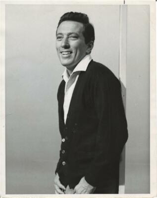 ANDY WILLIAMS-ORIGINAL PHOTO-TV SHOT-LONG-SWEATER | eBay