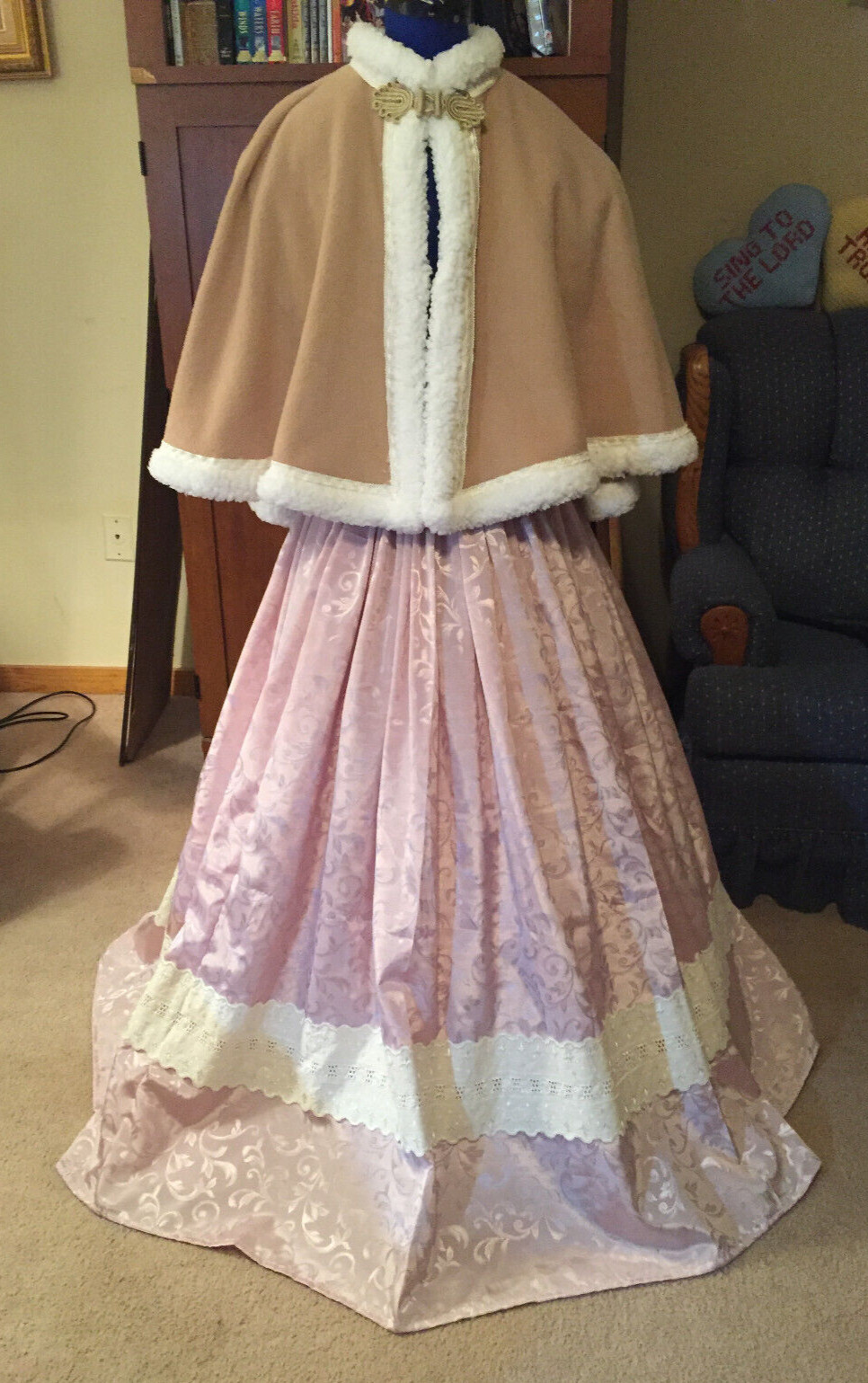 Victorian Christmas Caroler Dickens Costume Civil War… - Gem