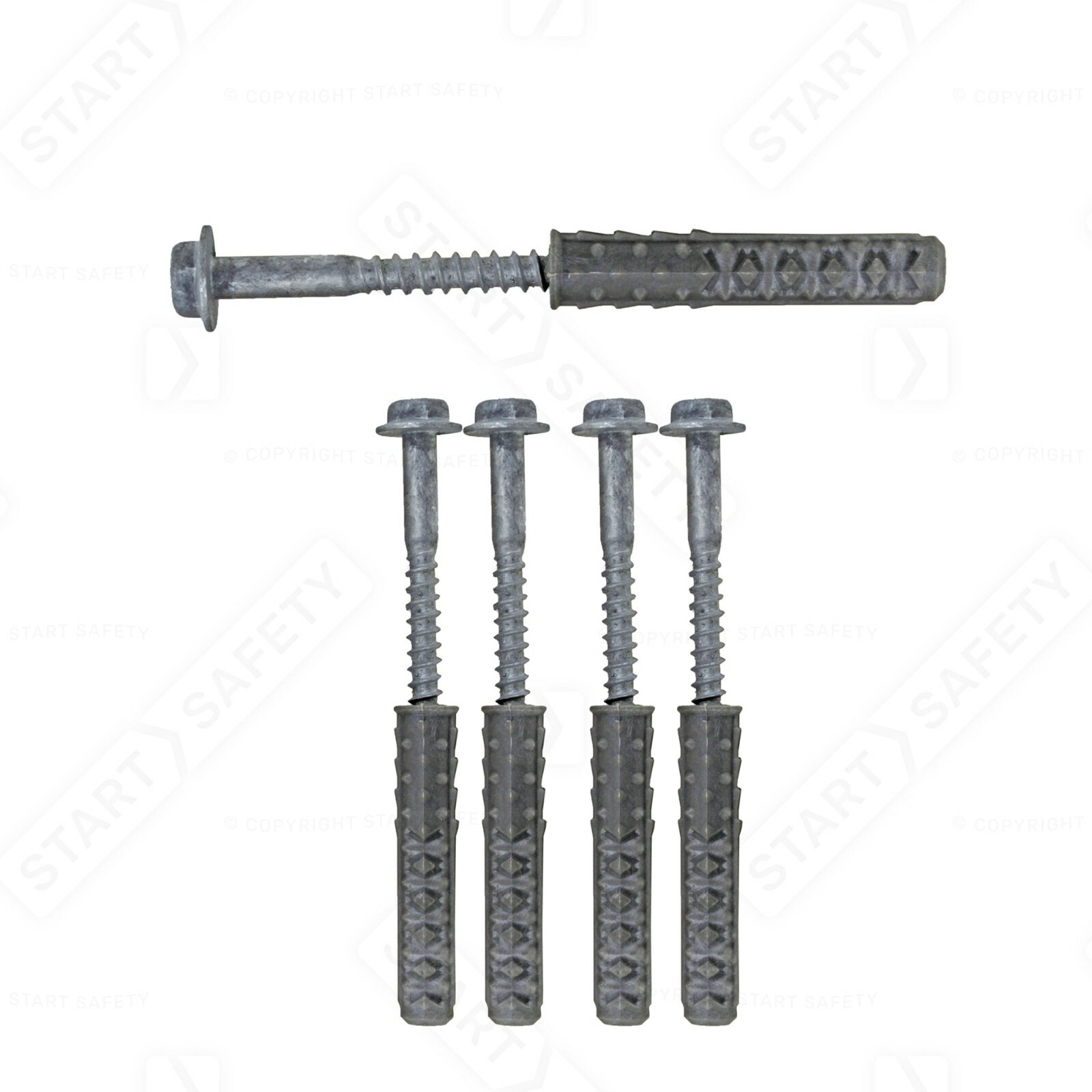 Speed Bump Fixings For Tarmac And Concrete Fixing Bolt Inc Plugs ...