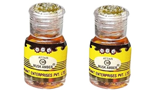 Nemat 96 Musk Amber Attar With Roll-On 2.5 ml Each Pack Of 2 For Men | eBay