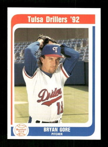 1992 Tulsa Drillers team issue 8 Bryan Gore BXCP27 | eBay