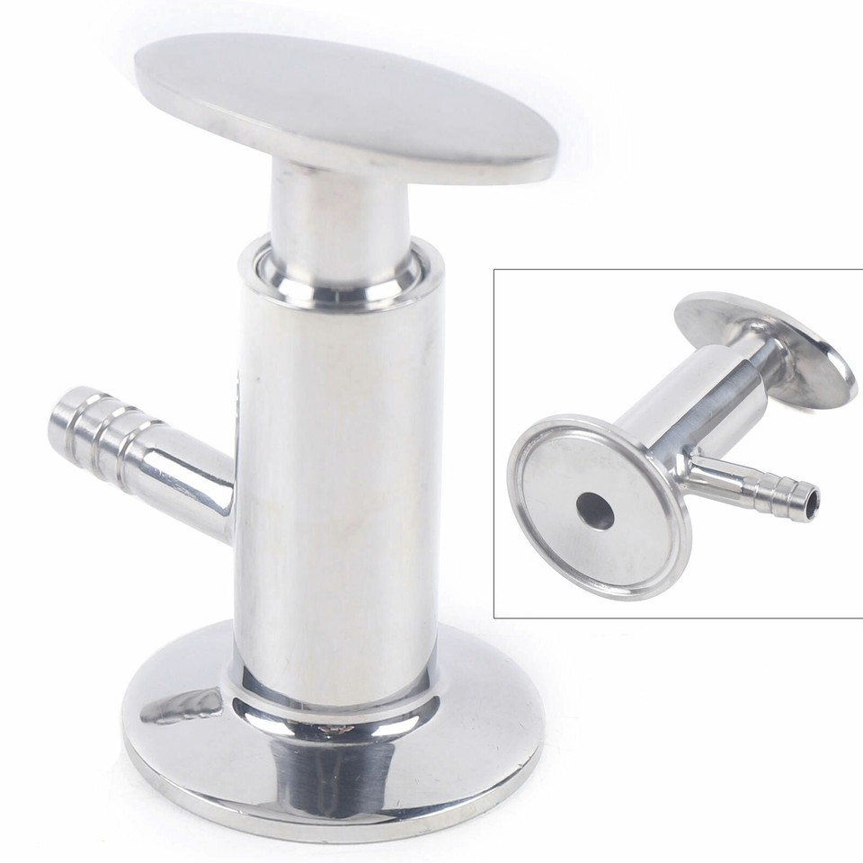 1/2 Sanitary Sampling Valve Stainless Steel Handle Sampler Fit Water ...