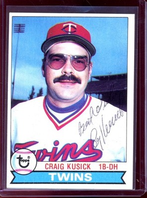 1979 Topps - Craig Kusick #472 Auto Autographed Signed Minnesota Twins ...
