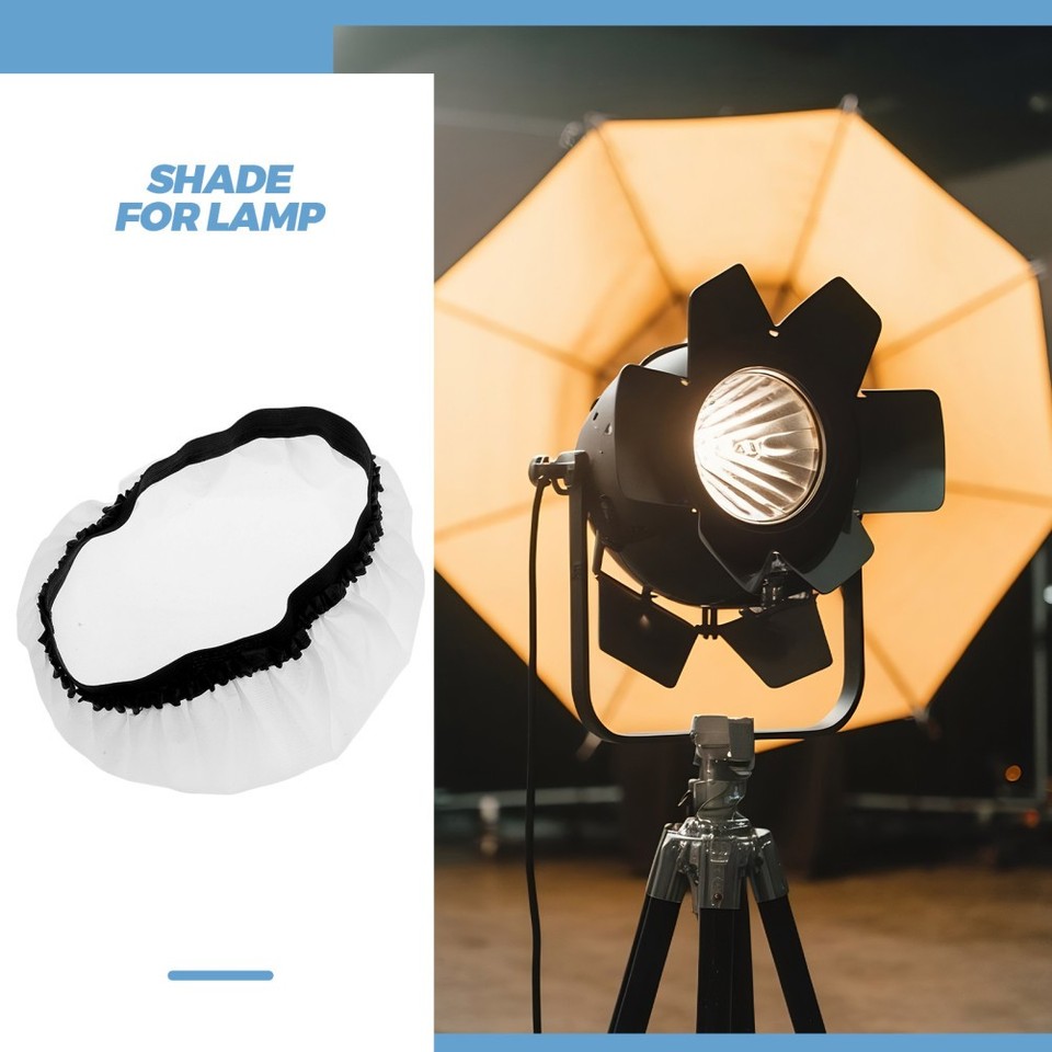 2pcs reflector lamp sock Lamp Studio Light Cloth Shade Diffuser Light ...