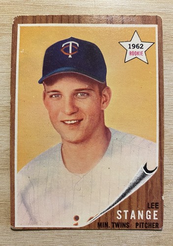 1962 Topps Baseball Card #321 Lee Strange RC | eBay