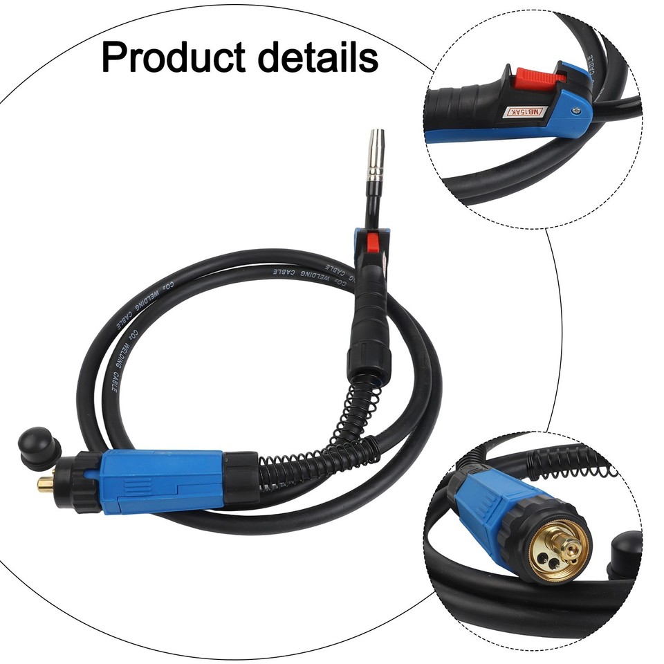 For MIG Gas Shielded Welding Tool MB15AK Flexible Head Length of 10Feet ...