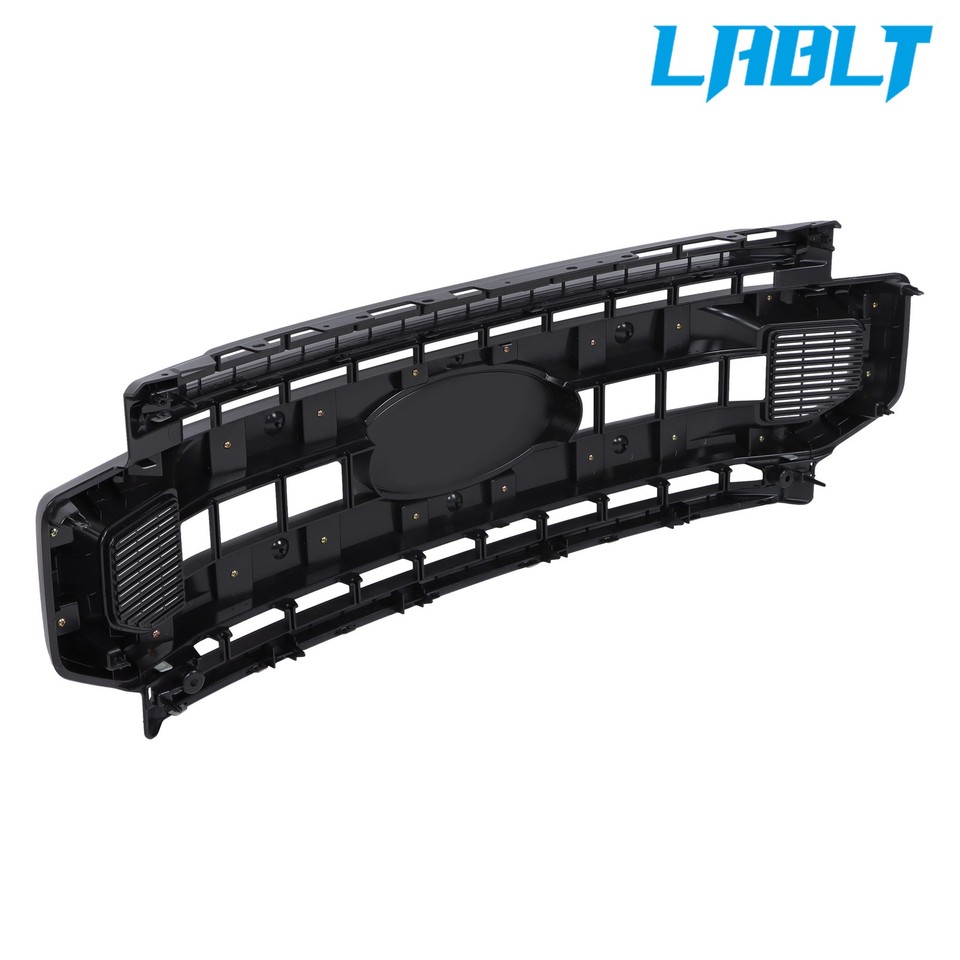 LABLT Front Bumper Grille Matte Black LC3Z-8200-BA For Ford F250 XL/XLT ...