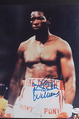 Boxer Carl Williams 'The Truth' (d.2013) Signed Autographed 8x10 Photo ...