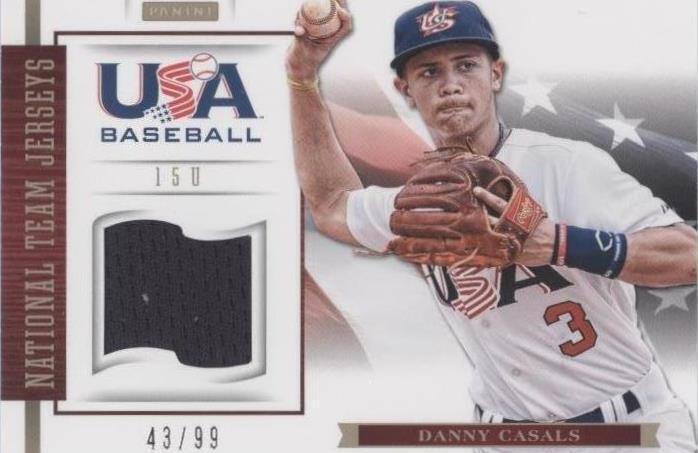 2012 Panini USA Baseball National Team - 15u National Team Danny Casals ...