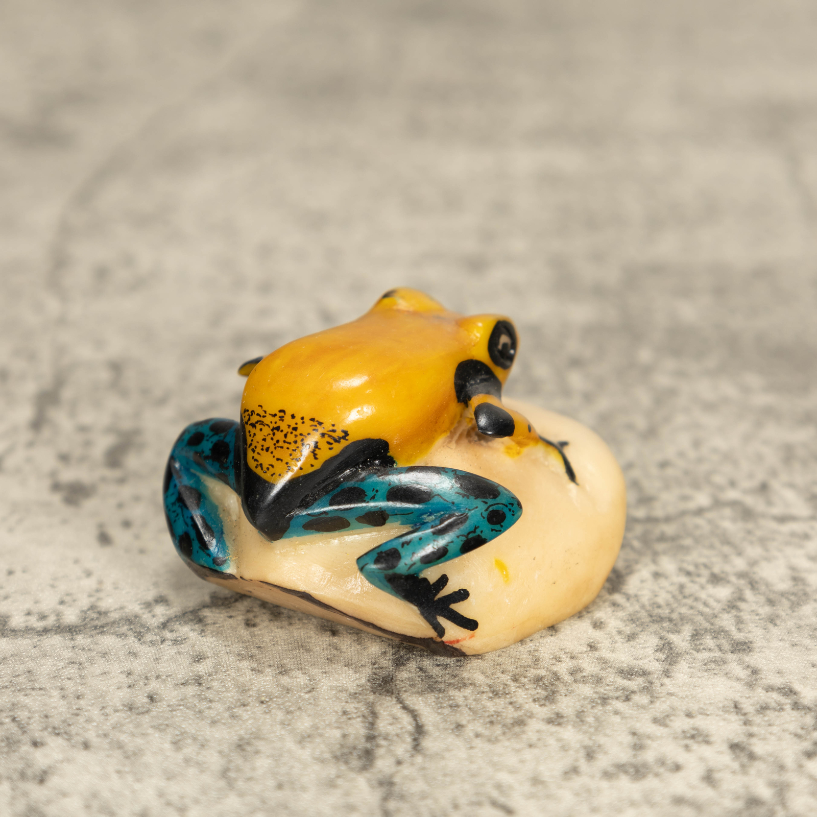 Vintage Frog Tagua Nut Carving | eBay