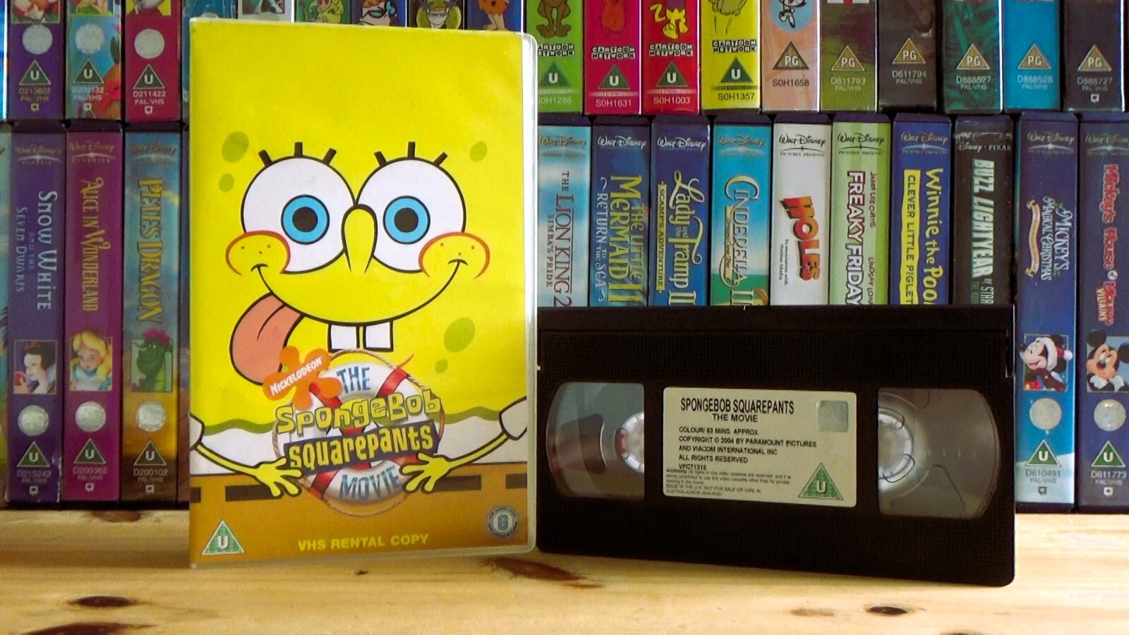 Spongebob Movie Vhs