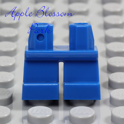 NEW Lego Minifig BLUE SHORT LEGS -Boy Girl Child Elf Kid Jeans Pants ...