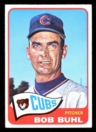 1965 TOPPS OPC O PEE CHEE MLB BASEBALL #264 BOB BUHL NM-MT CHICAGO CUBS ...