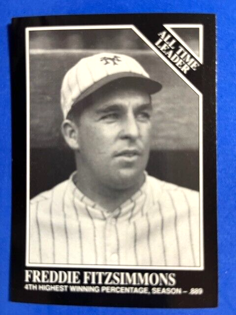 MLB - Freddie Fitzsimmons 1991 Sporting News Conlan Collection ...