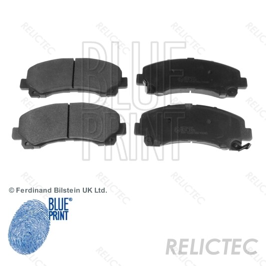 Front Brake Pads Set for Isuzu:D-MAX I 1,KB 8-97947-466-0 8-98079-104-0 ...