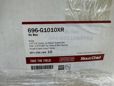 Souix Chief Ox Box Ice Maker Supply Box (10 Count) | eBay