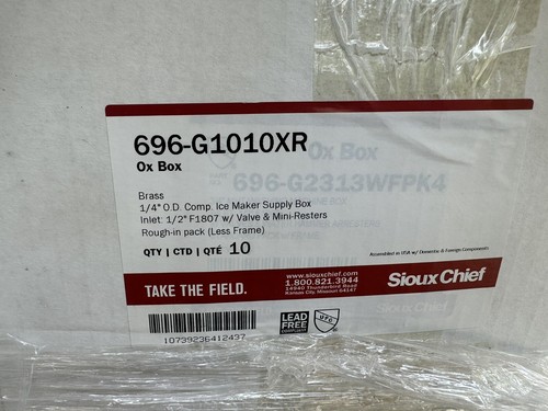 Souix Chief Ox Box Ice Maker Supply Box (10 Count) | eBay