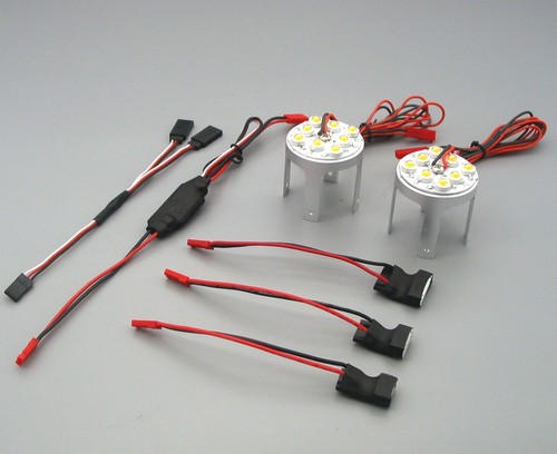 Cyclone Power 40mm CenterBurner Twin Lighting System For 90mm EDF | eBay