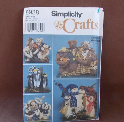 Simplicity Families Uncut Pattern 8938 | eBay