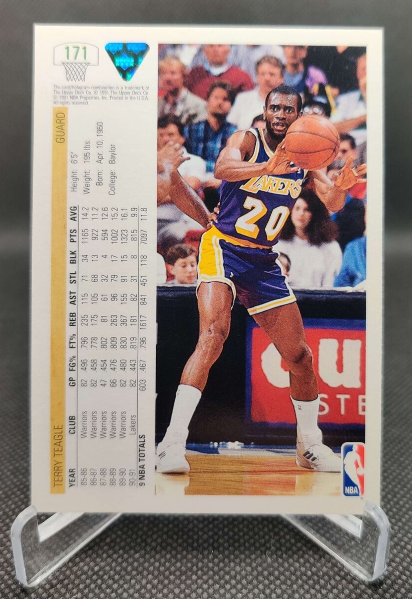 1991-92 Upper Deck - #171 Terry Teagle for sale online | eBay