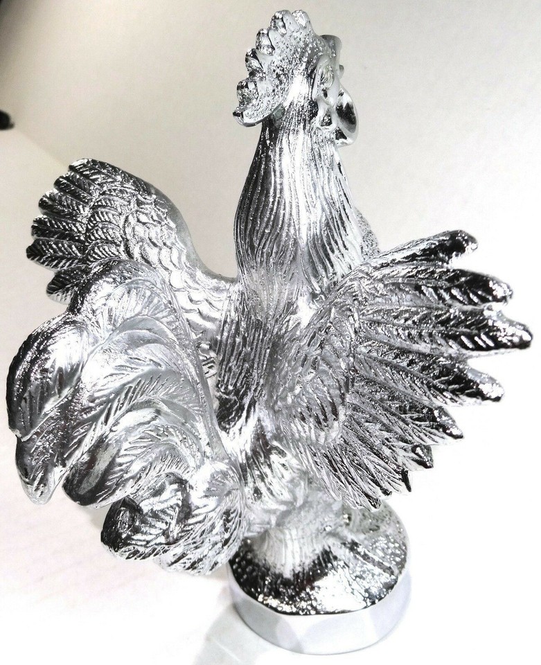 hood ornament pull rooster chrome metal Freightliner Peterbilt Kenworth ...