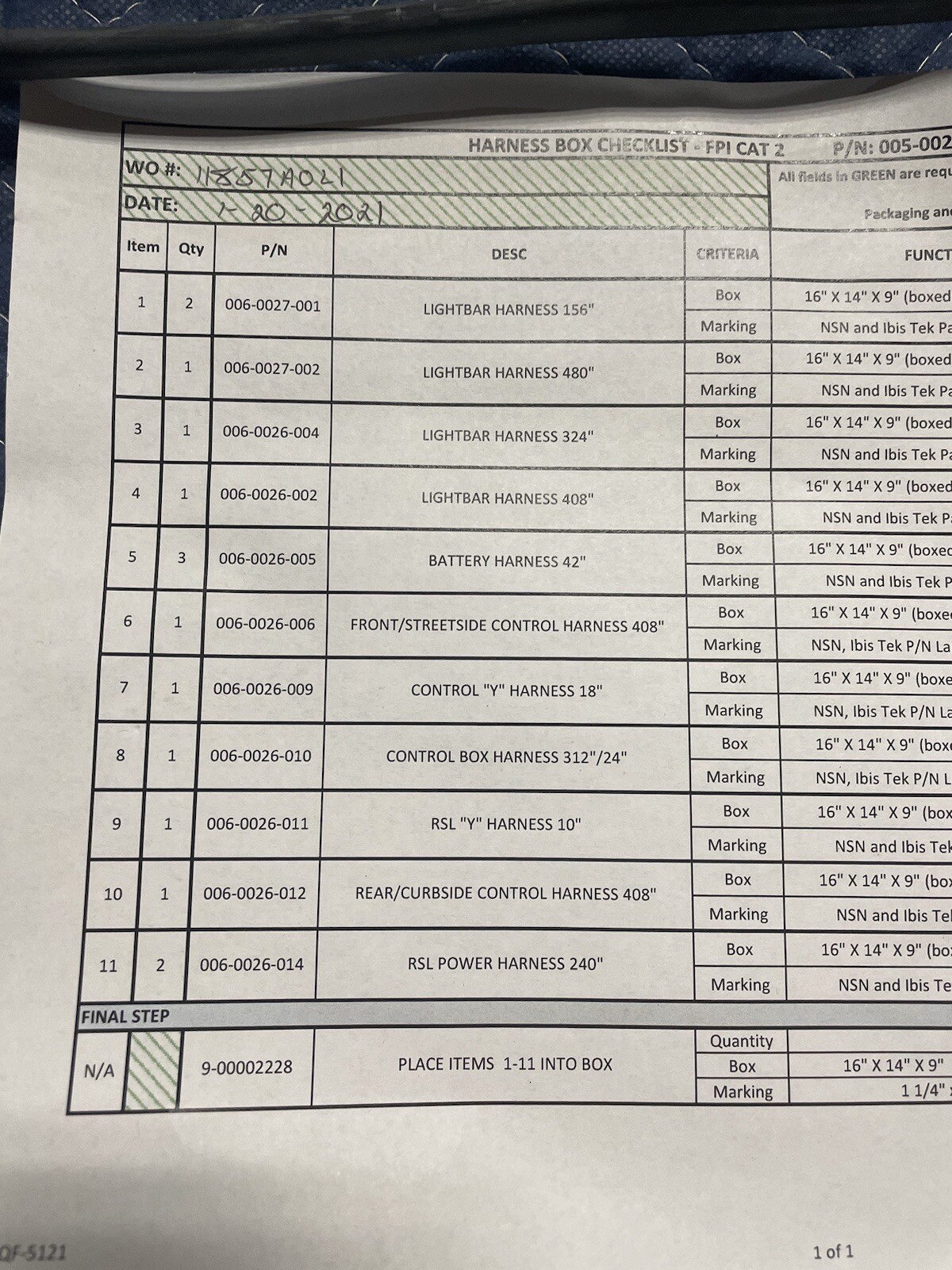 IBIS TEK LED Light Bar KIT w/ Motorized Search Lights MILITARY HMMWV ...