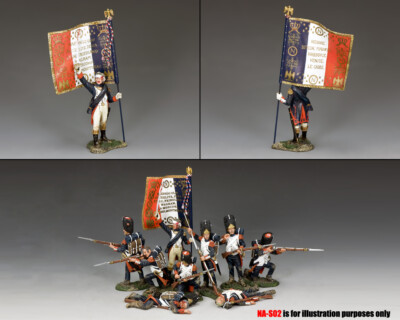 KING & COUNTRY THE AGE OF NAPOLEON NA366 FRENCH OLD GUARD OFFICER ...