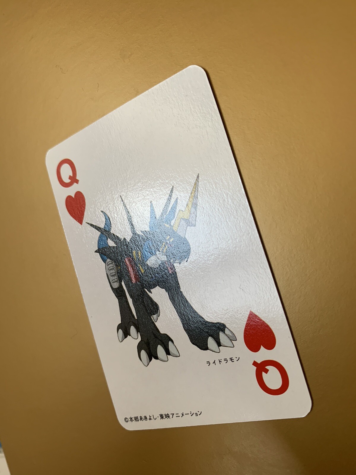 Digimon Adventure 02 Poker Card Playing Card Raidramon D-17 | eBay