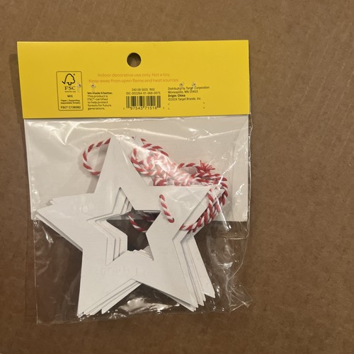 Garland Indoor Decoration | Red, Silver & Blue Stars | 6ft Festive ...