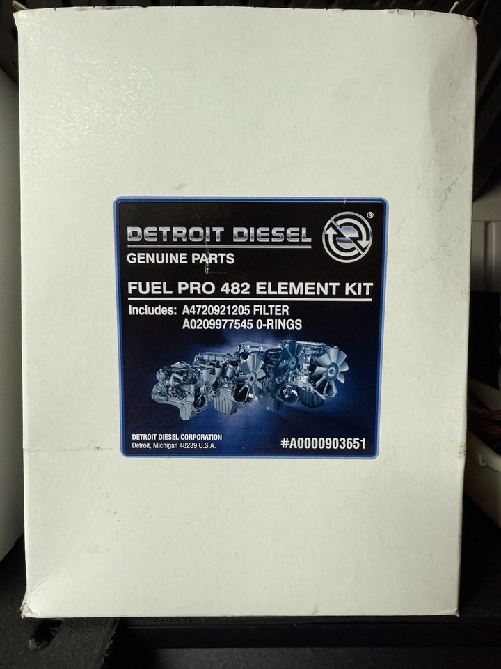 Detroit Fuel Water Separator Filter P/N: DDE A0000903651 | eBay