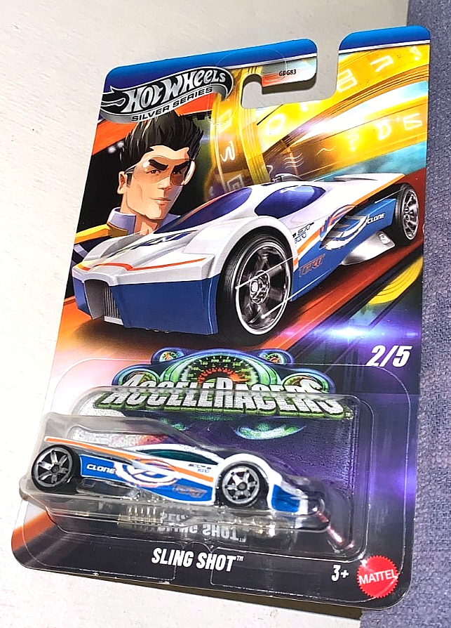 HOT WHEELS 2025 SILVER SERIES ACCELERACERS IRIDIUM,SLING SHOT ETC. 5 ...