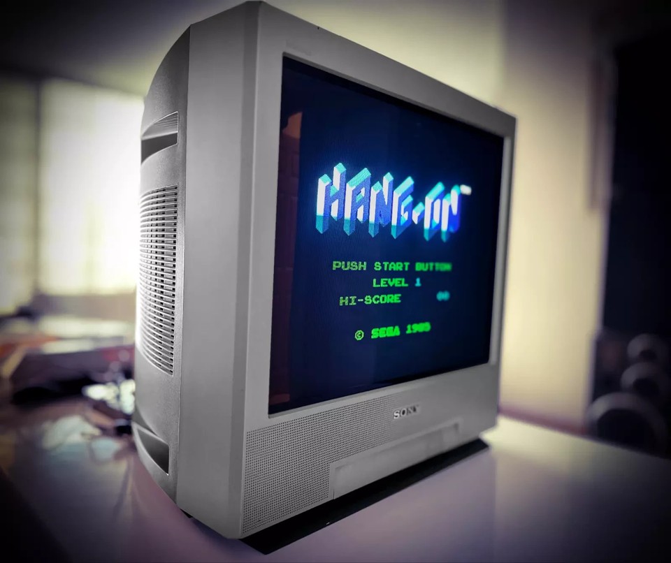 SONY TRINITRON KV-21FT1K 🌈RaRe🌈 Vintage Retro Gaming CRT 21" TV Scart ...