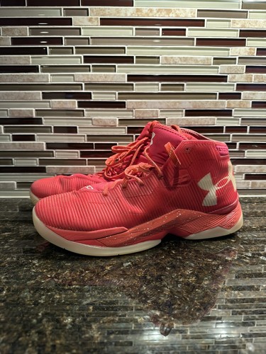 Mens Under Armour Steph Curry Size 11 Red High Top Shoes | eBay