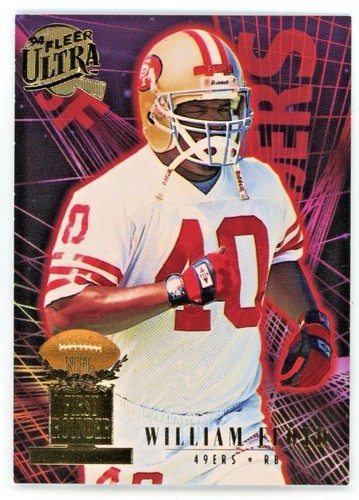 1994 Fleer Ultra First Rounders William Floyd Card #5 Rookie RC ...