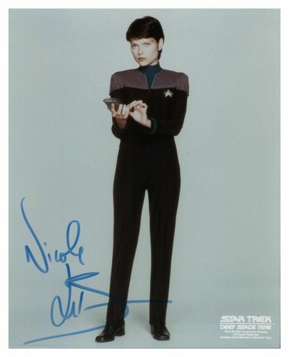 Star Trek Deep Space Nine signed autograph photograph Nicole De Boer ...