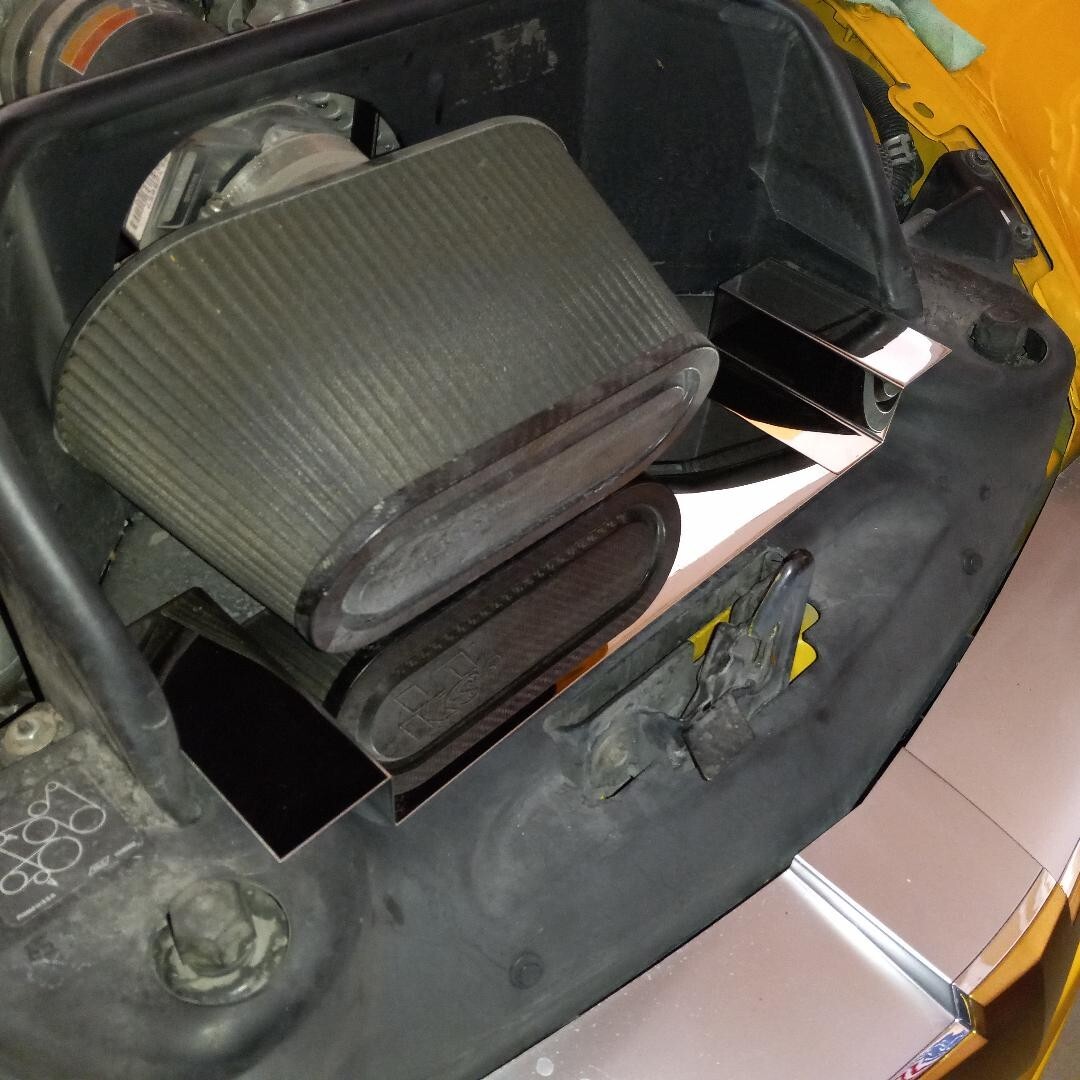 2003-2006 SSR Hood Latch Cover Polished Stainless engine chrome dress ...