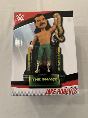 Jake THE SNAKE Roberts Bobblehead WWE WWF WCE AEW Wrestling Legend ...