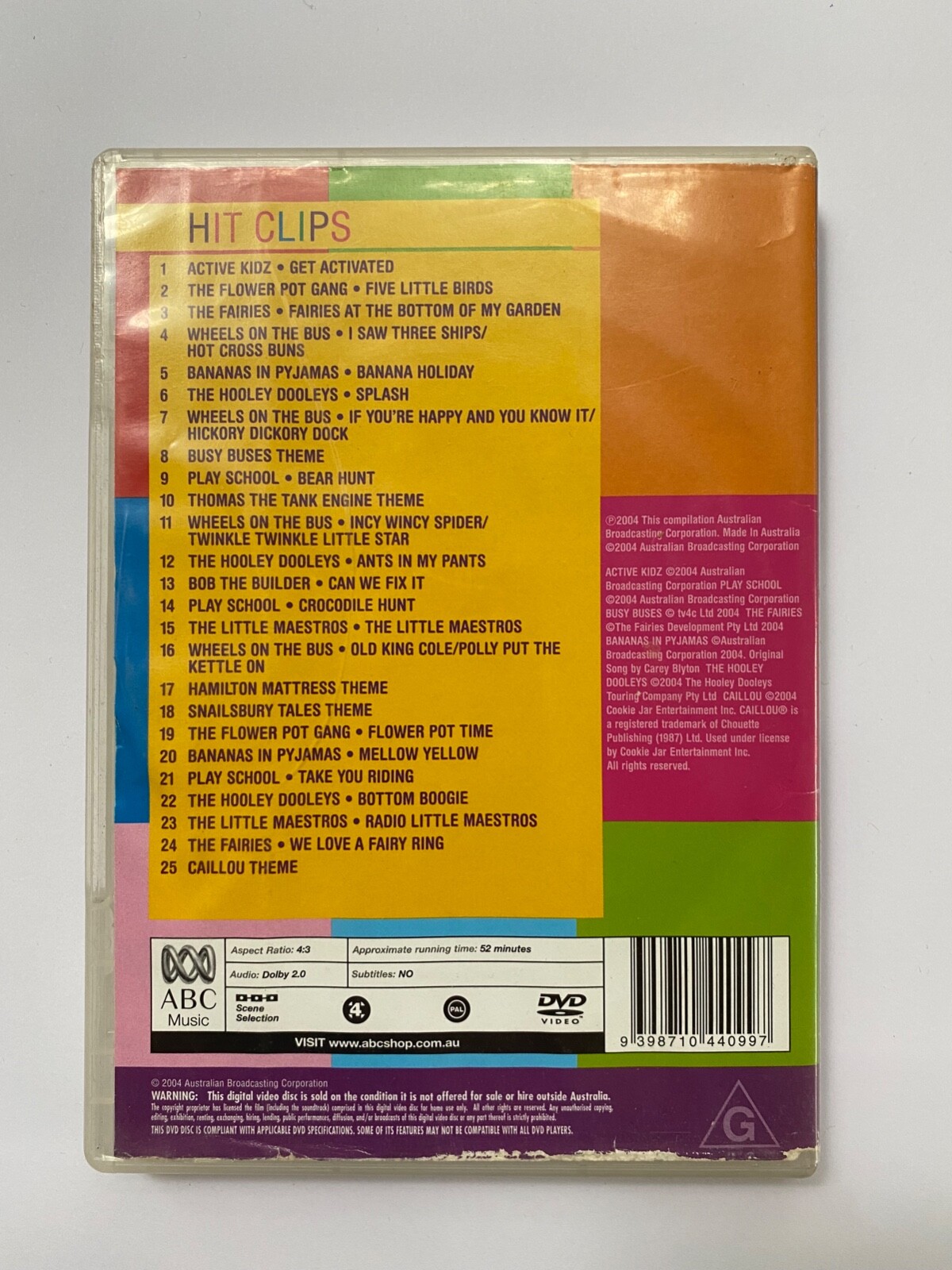 ABC for Kids-Hit Clips (DVD) for sale online | eBay