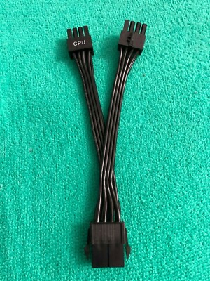 ANTEC 8 PIN FEMALE TO dual 8 pin CPU Adapter Power Supply Cable ...